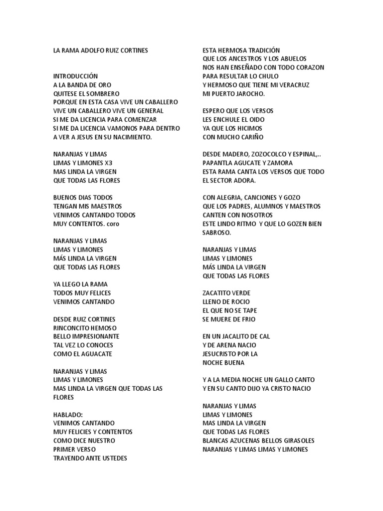 La Rama Adolfo Ruiz Cortines Alumnos | PDF | María, madre de Jesús