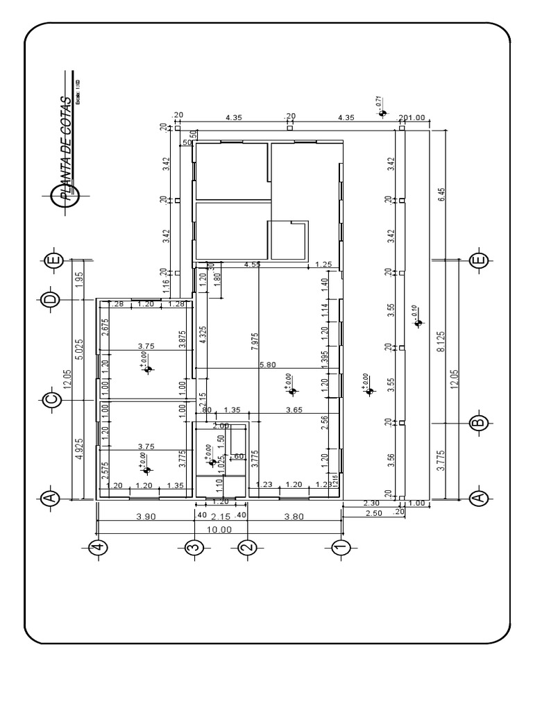 Planta de Cotas | PDF