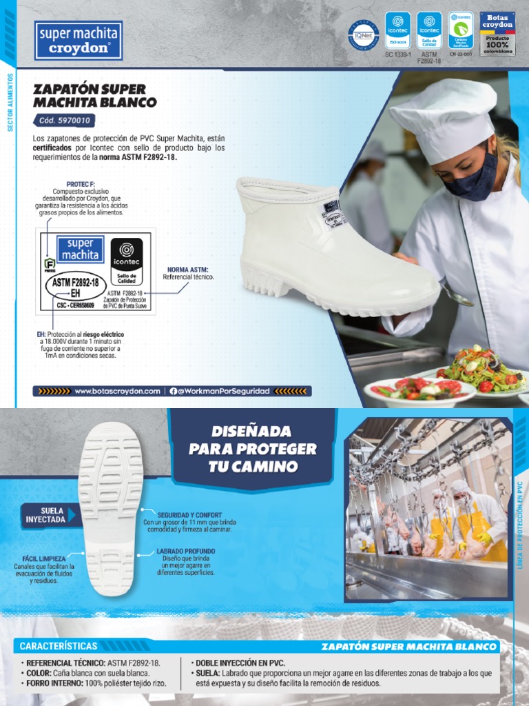 Zapaton Super Machita Blanco Ficha Tecnica 2022 | PDF