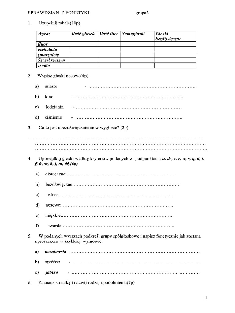 Fonet 1 | PDF