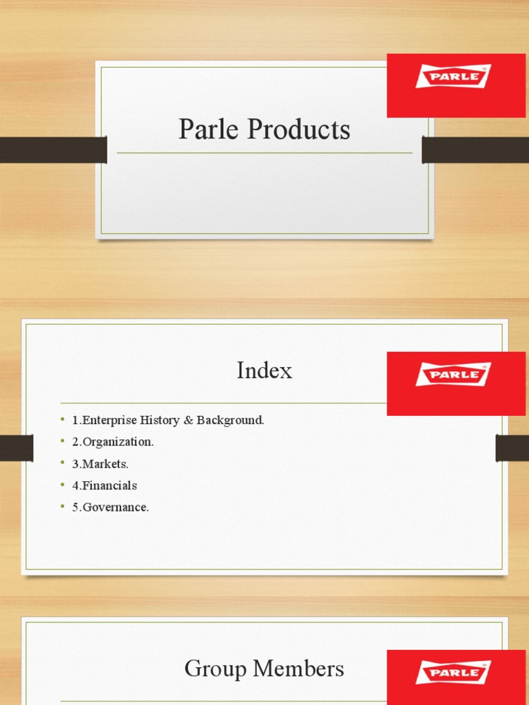 Parle Products ppt-1 | PDF | Private Sector | Economies