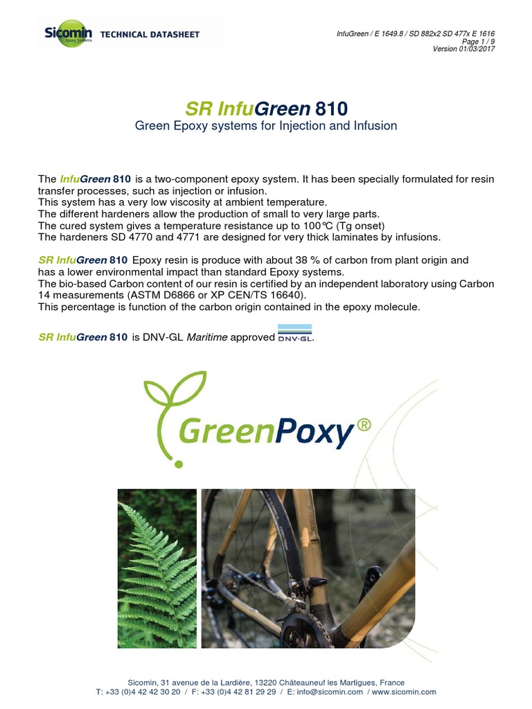 Epoxy Resin Data Sheet | PDF | Epoxy | Strength Of Materials