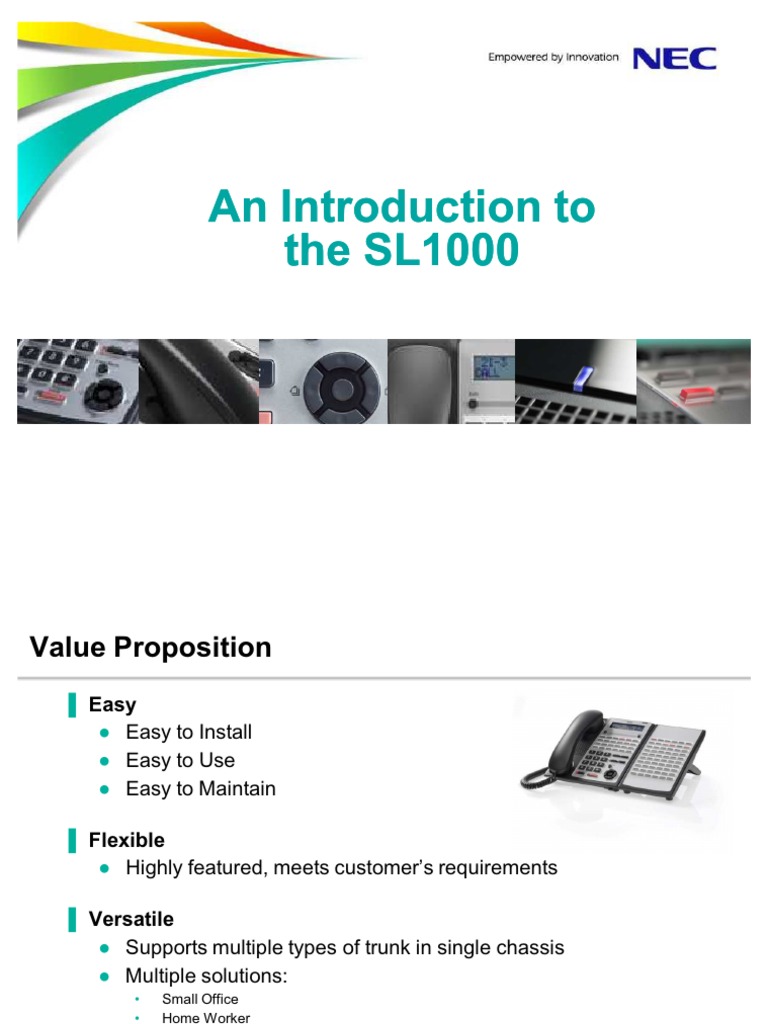 SL1000 Channel Introduction 1.1-REVISED | PDF | Voicemail | Email
