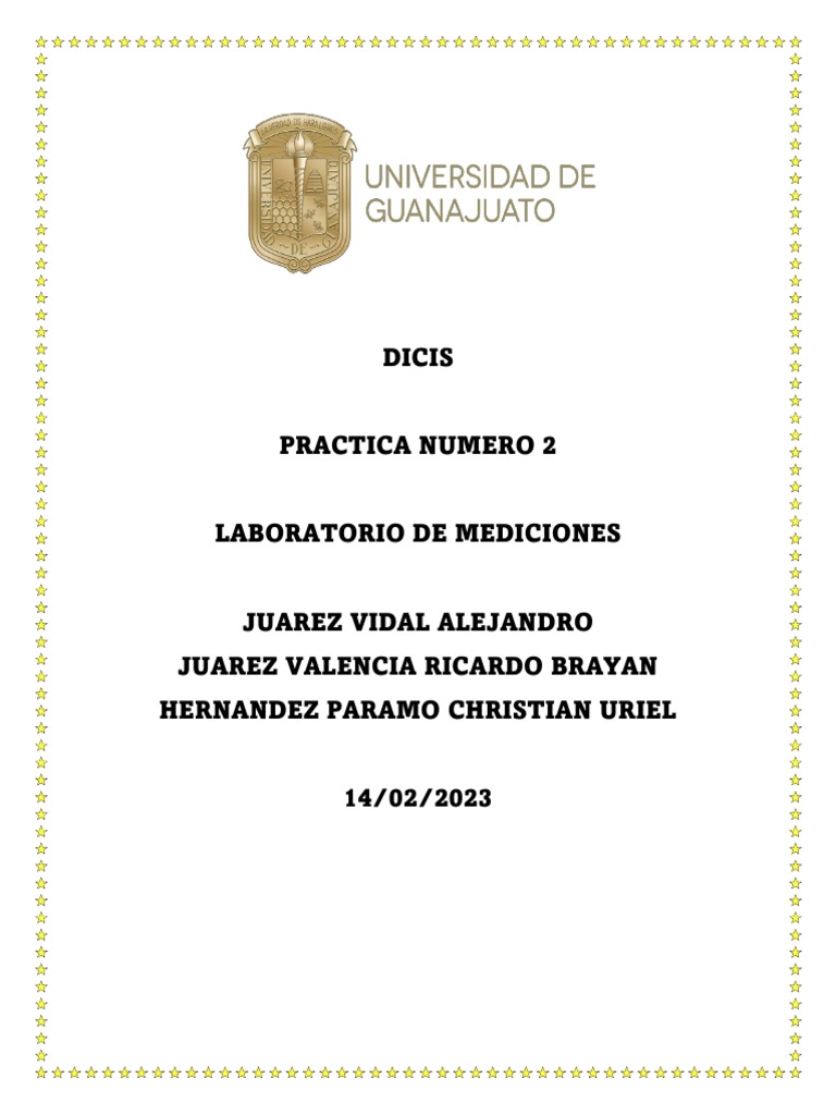 Práctica 2: Laboratorio de Mediciones | PDF