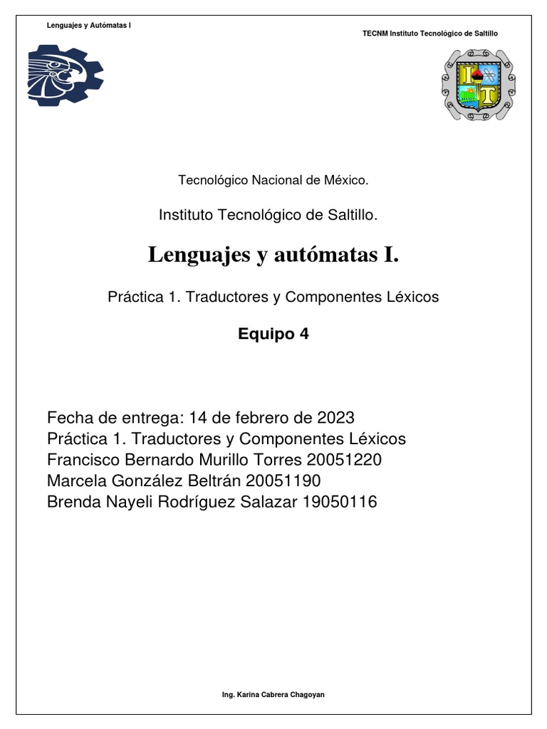 Lenguajes y Autómatas | PDF | Lenguaje de programación | Programación