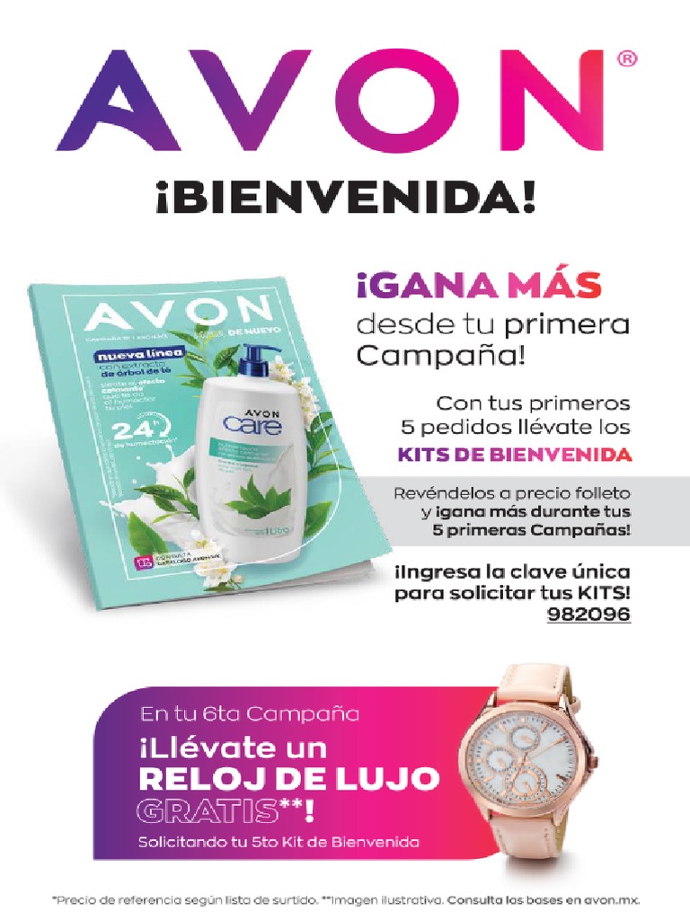 Kits Bienvenida Avon 21B | PDF