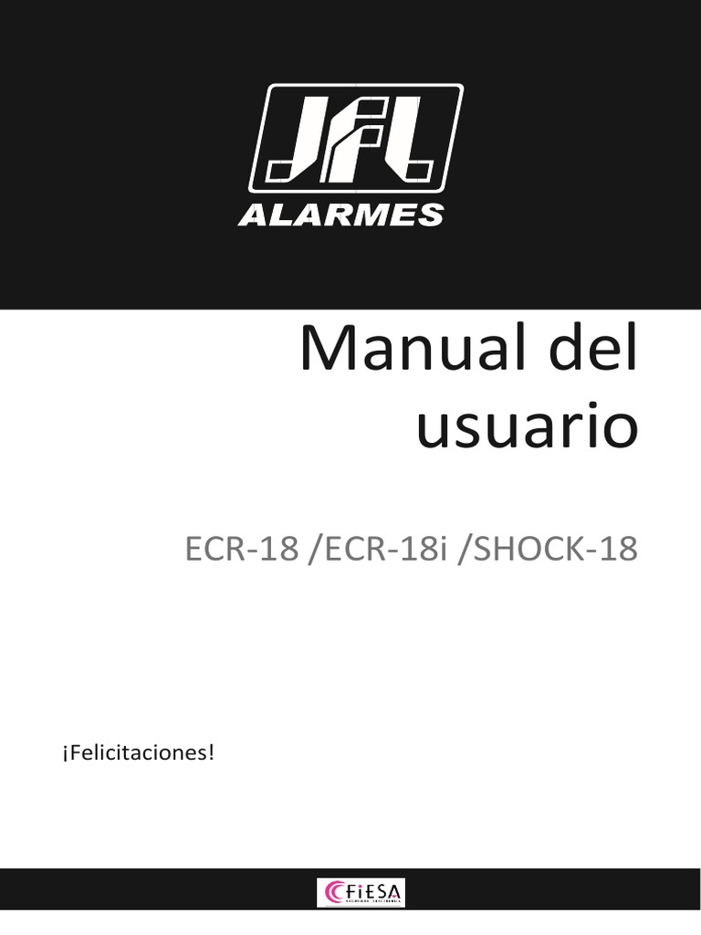 Manual Electrificador JFL ECR-18 Plus | PDF | Ingenieria Eléctrica ...