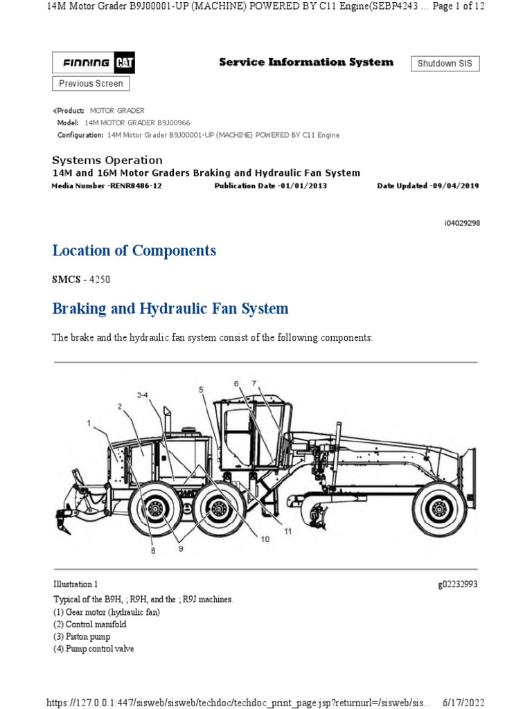Fan and Brake System 14M | PDF | Brake | Engines