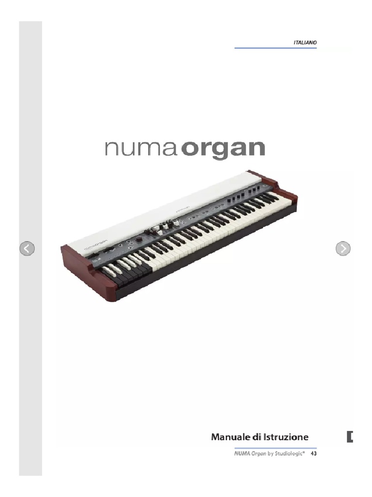 Manuale Numa Organ | PDF