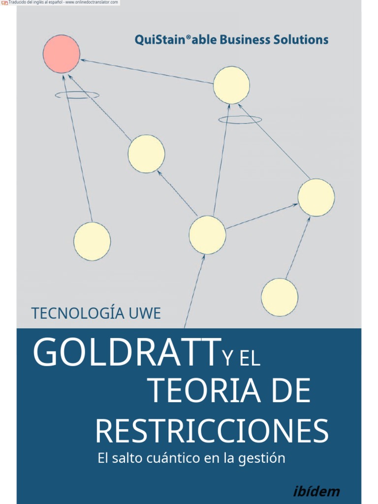 Goldratt 1..10 Español | PDF | Indicador de rendimiento | Mercado ...