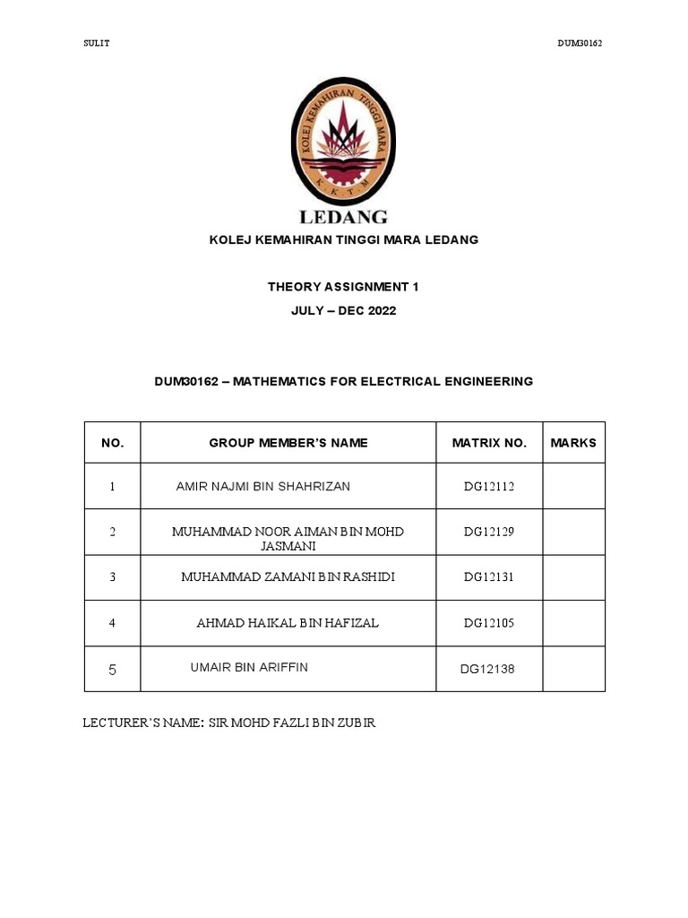 Muka Depan Math New | PDF