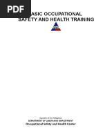 Module 1 - OSH and The BOSH Framework | PDF | Occupational Safety And ...