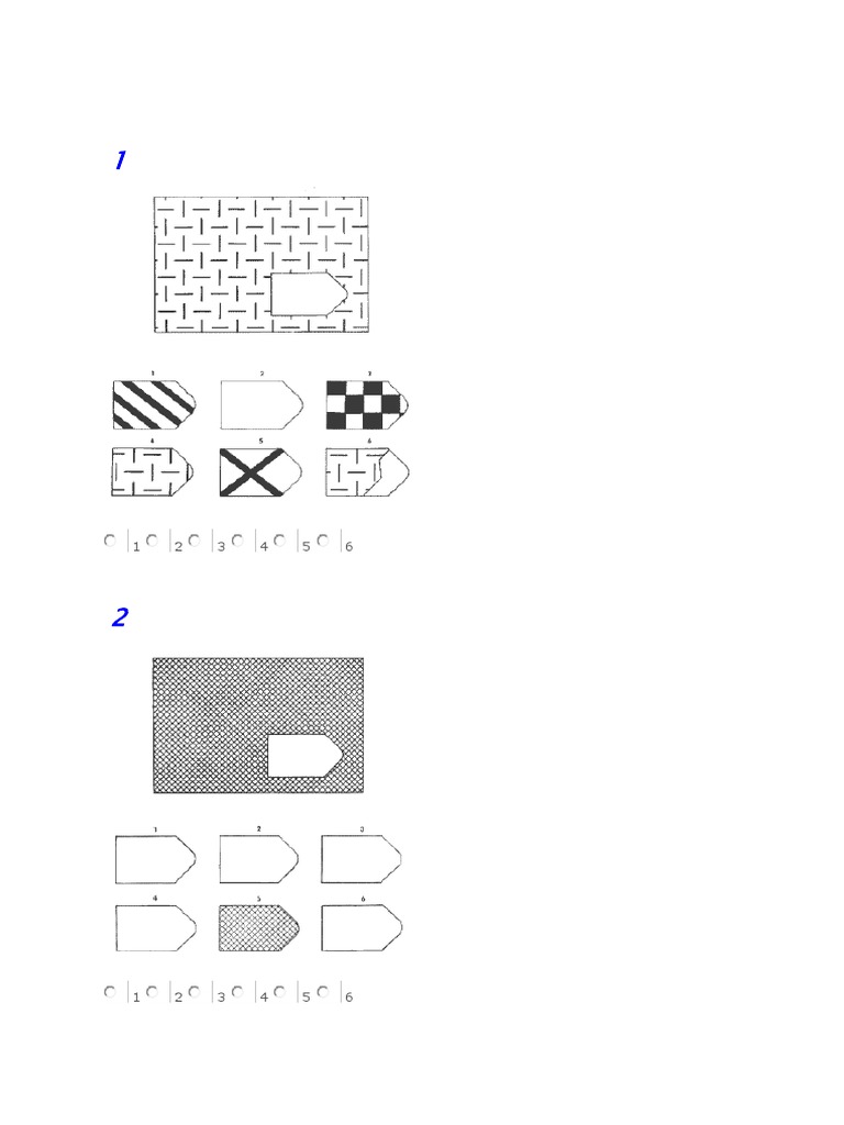 Iq Test For Kids | PDF