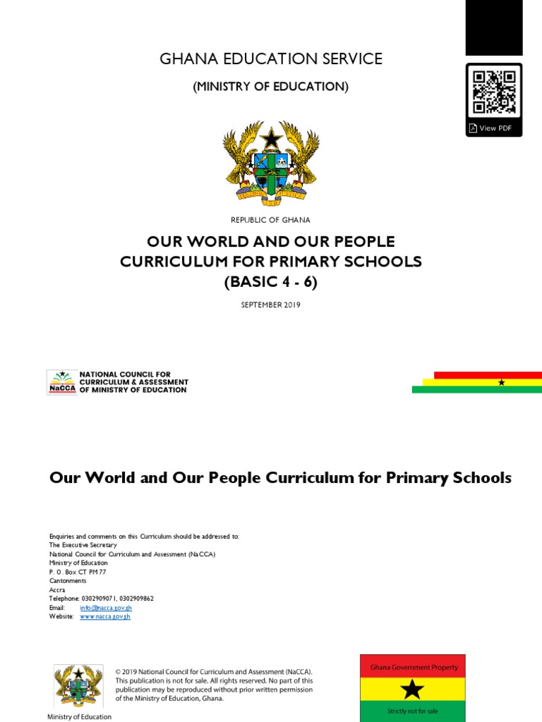 OWOP Curriculum for Primary 4-6 | PDF | Educational Assessment | Learning