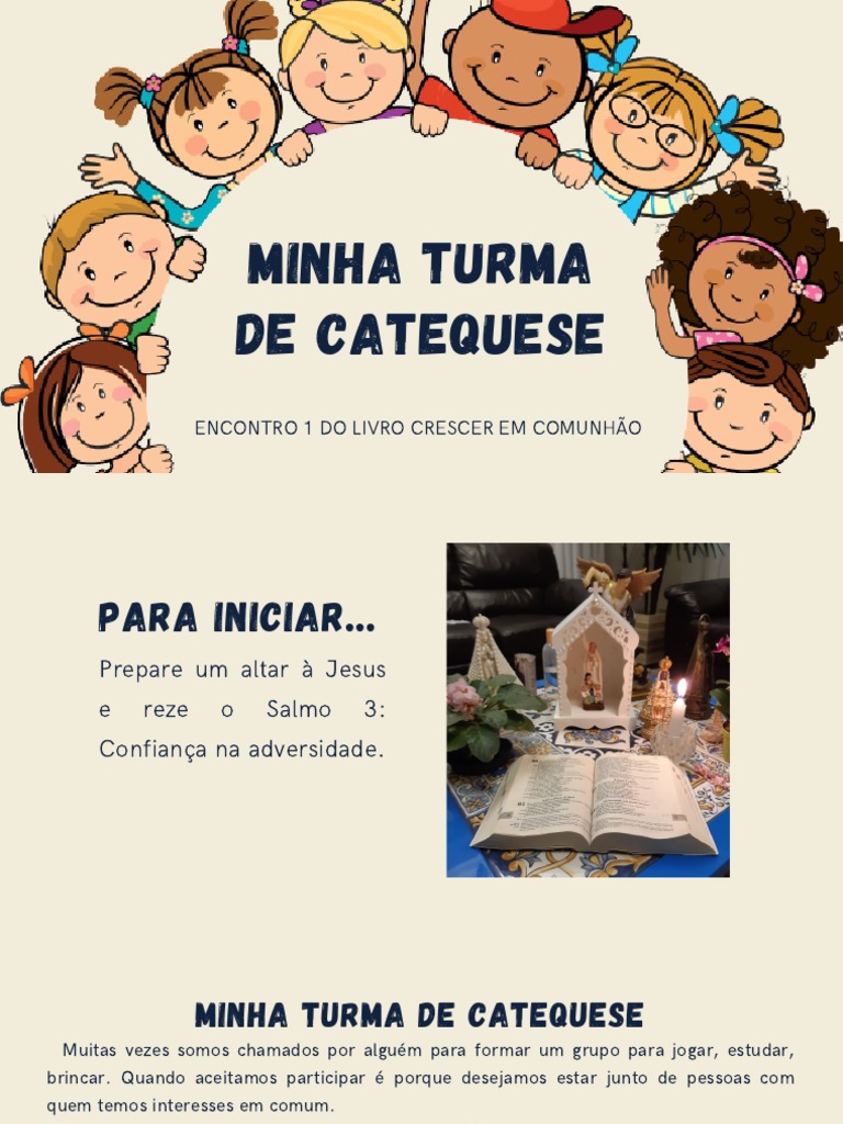 6º Encontro - Minha Turma de Catequese | PDF