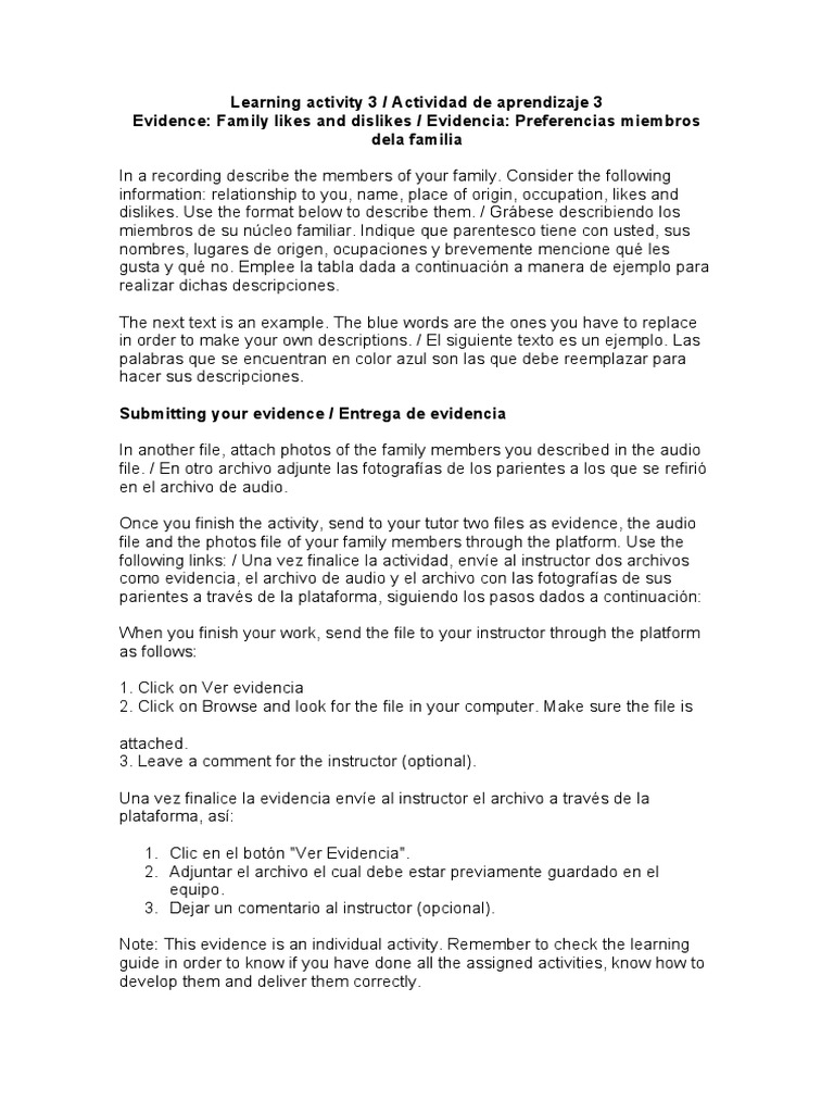 Learning Activity 3 | PDF