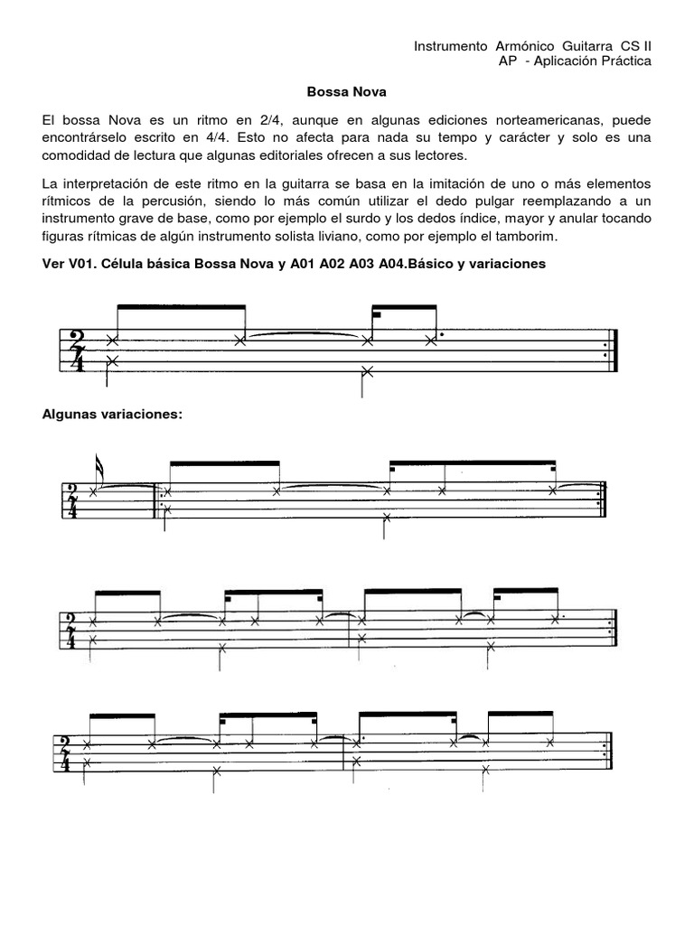 Bossa Nova | PDF