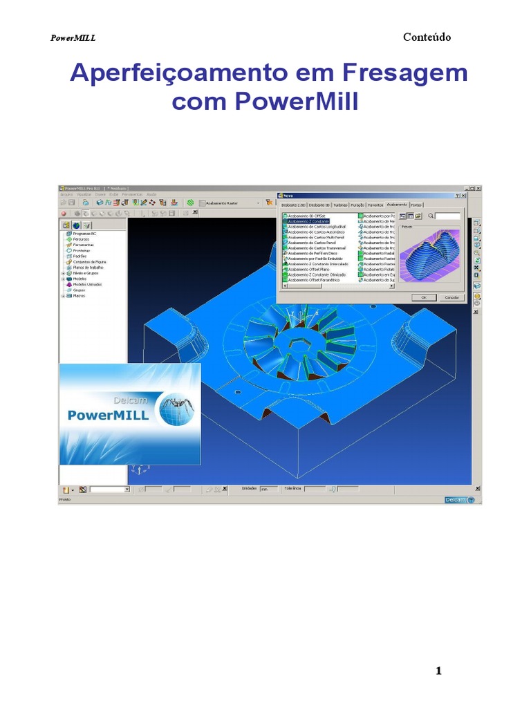 Manual Powermill | PDF | Janela (informática) | Sistema de arquivo