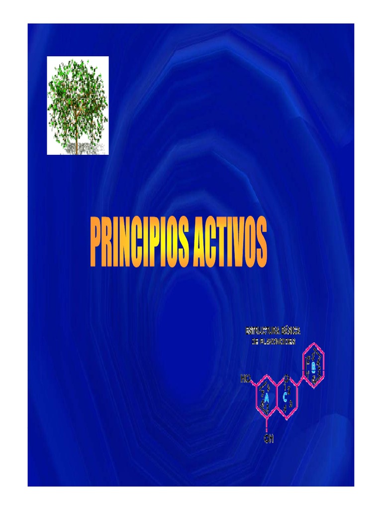 Principios Activos | PDF | Sustancias químicas | Compuestos químicos
