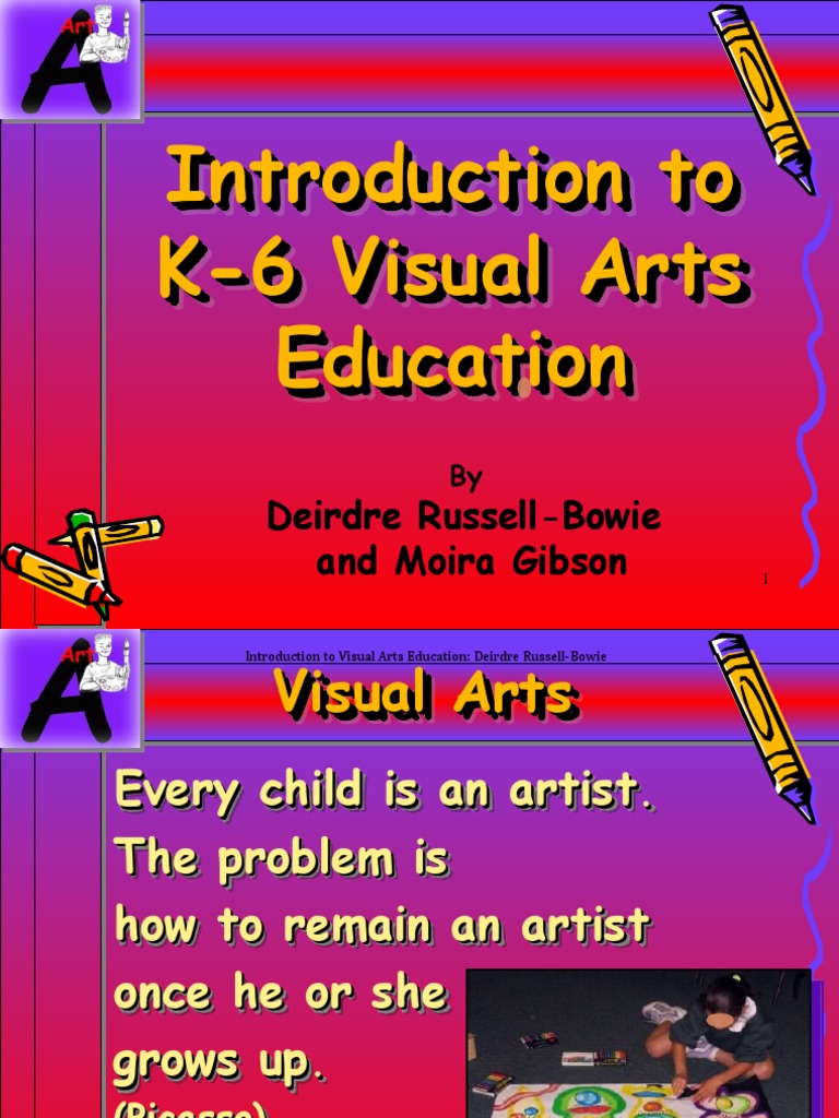 Visual Arts PowerPoint | PDF | Drawing | Visual Arts Education