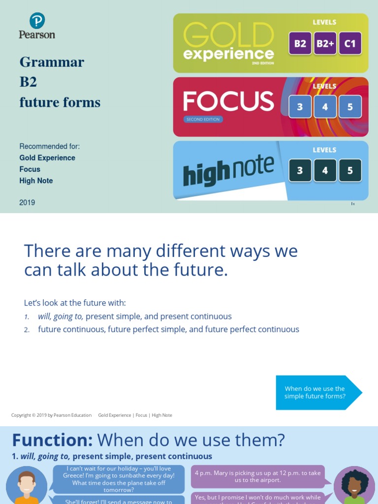 Future Forms Prezentacja PDF | PDF | Verb | Cognition