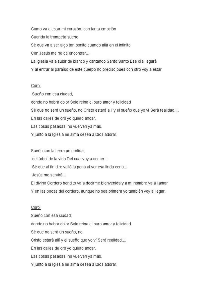 Como Va A Estar Mi Corazón | PDF