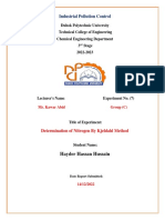 TKN Analysis and Calculation Guide | PDF | Acid | Chemical Substances