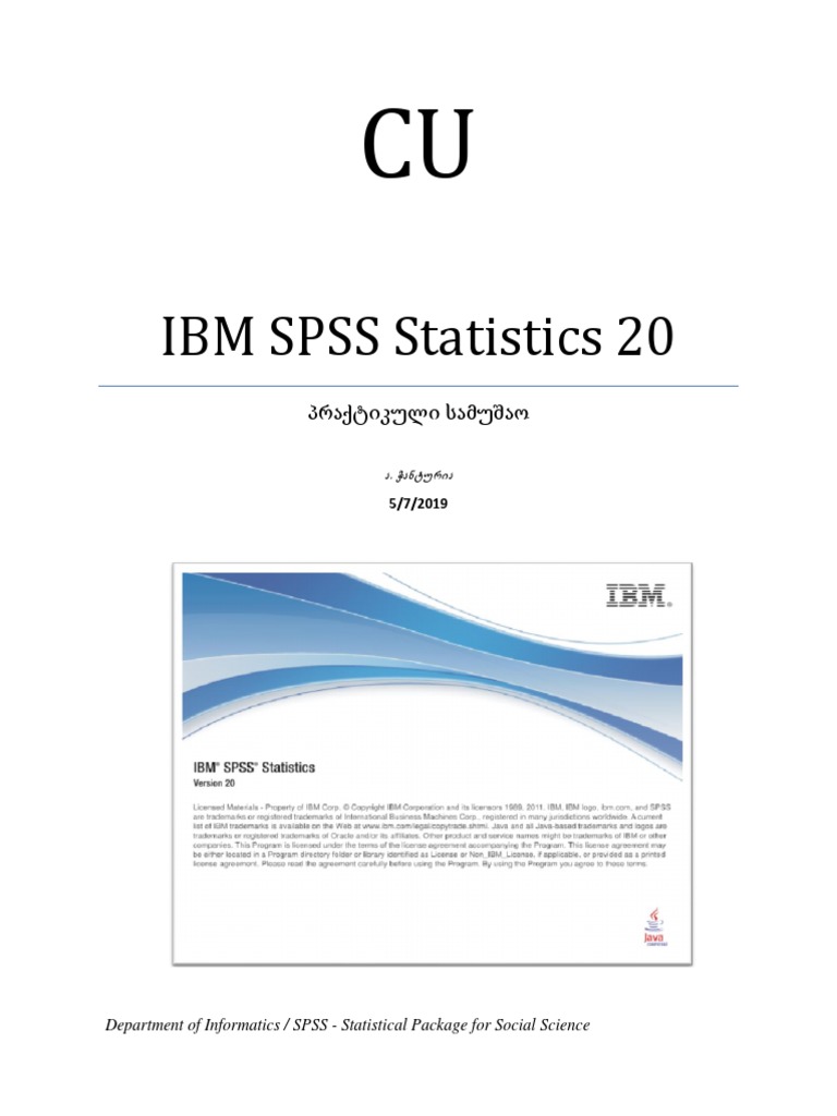 LAB in SPSS Statistics 20 - Part2 | PDF