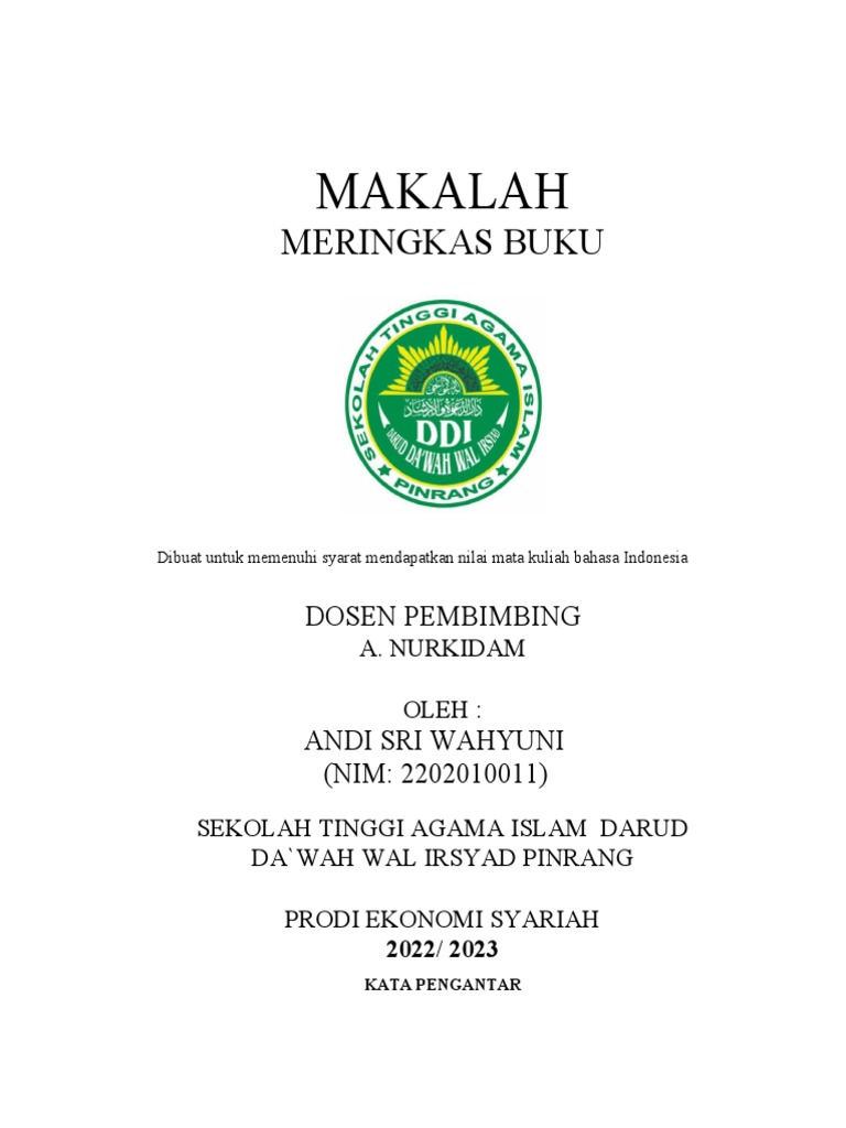 MAKALAH Merangkum | PDF