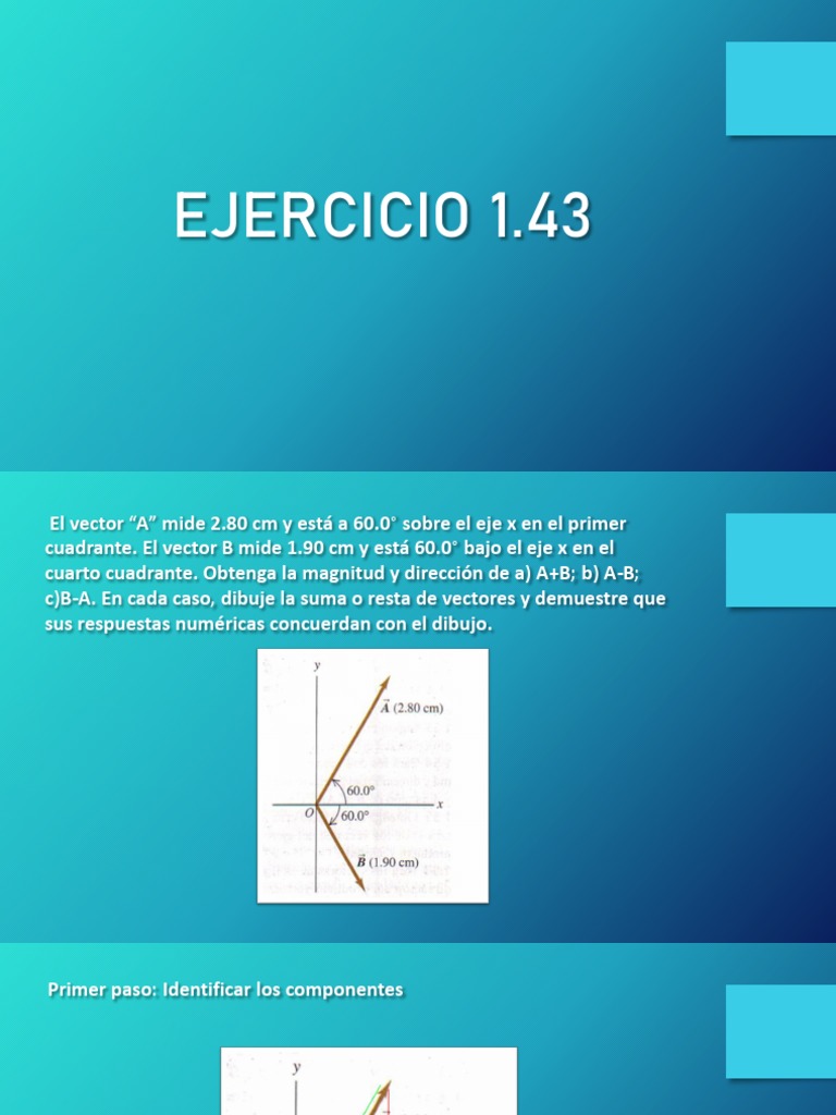 Ejercicio Fisica Pdf Geometría Del Plano Euclidiano Mecánica