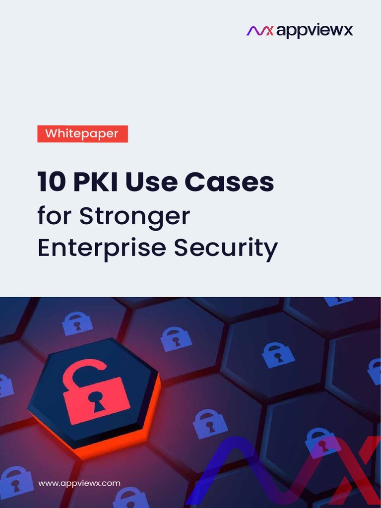 10 PKI Use Cases For Stronger Enterprise Security | PDF | Transport ...