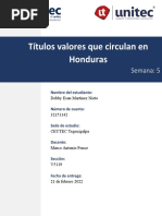 Cheques en Honduras, Presentación. | PDF | Cheque | Bancos