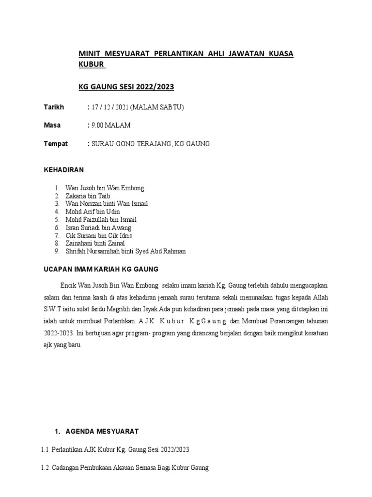 Ajk Kubur 2022 | PDF