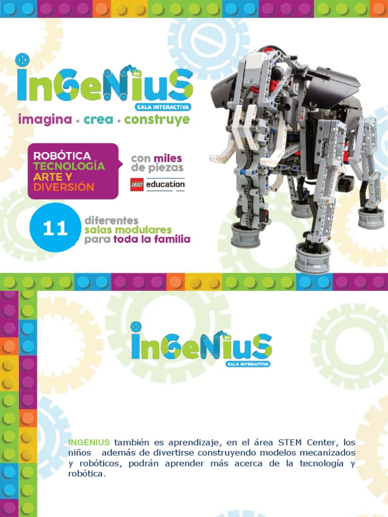 Actividades de Expo INGENIUS Mundo Lego Toluca 2023 | PDF | Robótica ...