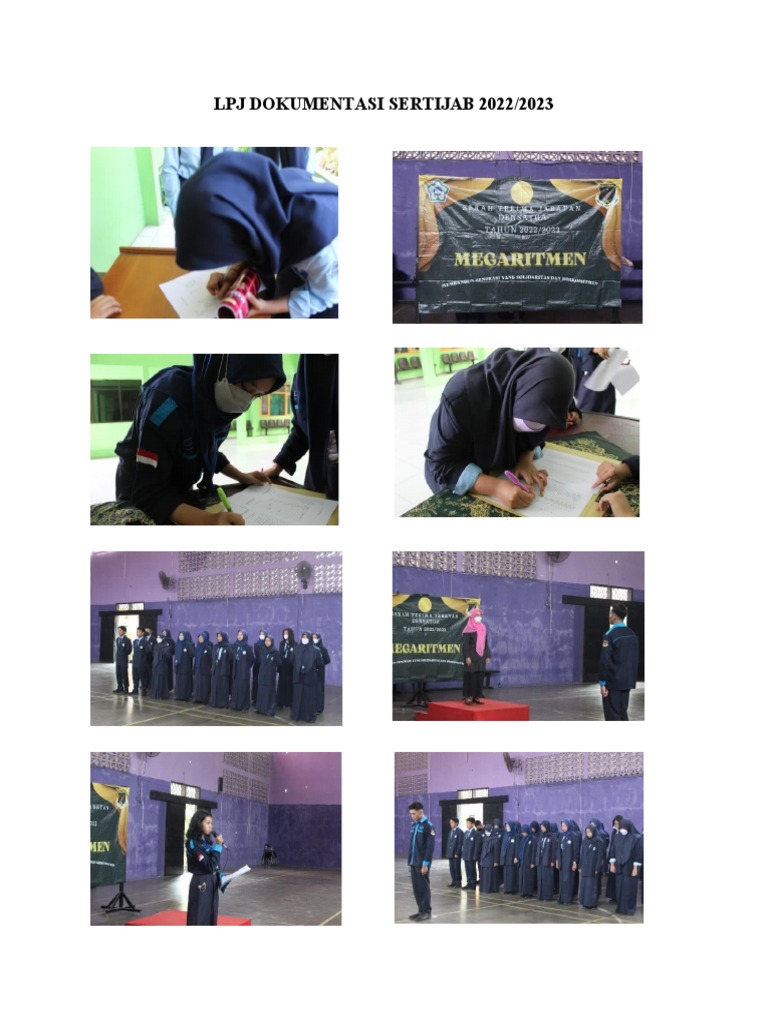 LPJ Dokumentasi Sertijab 2022 | PDF