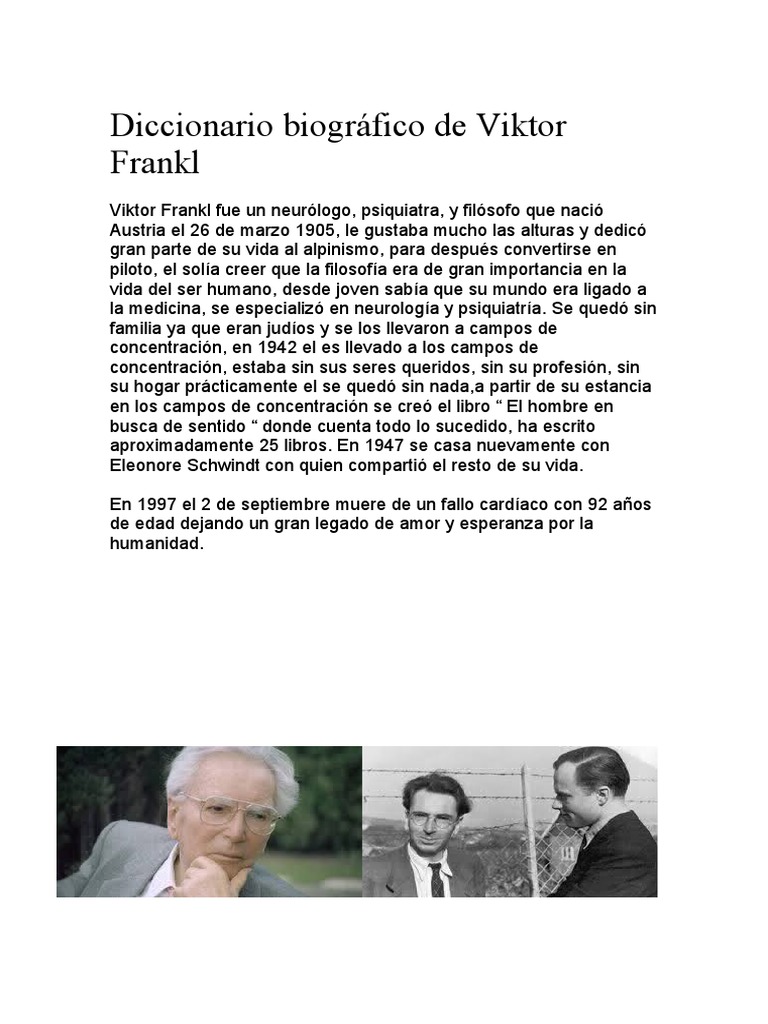 Viktor Frankl | PDF