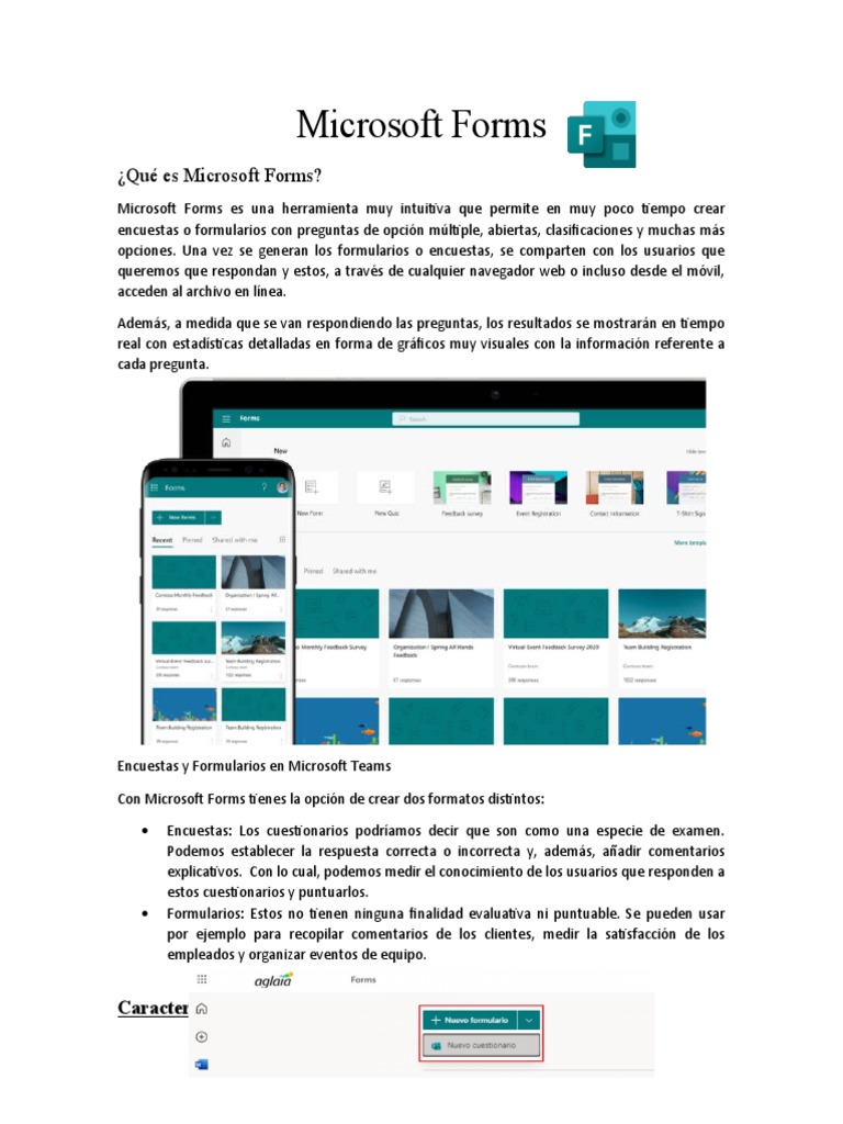 Microsoft Forms | PDF | Microsoft | Cuestionario