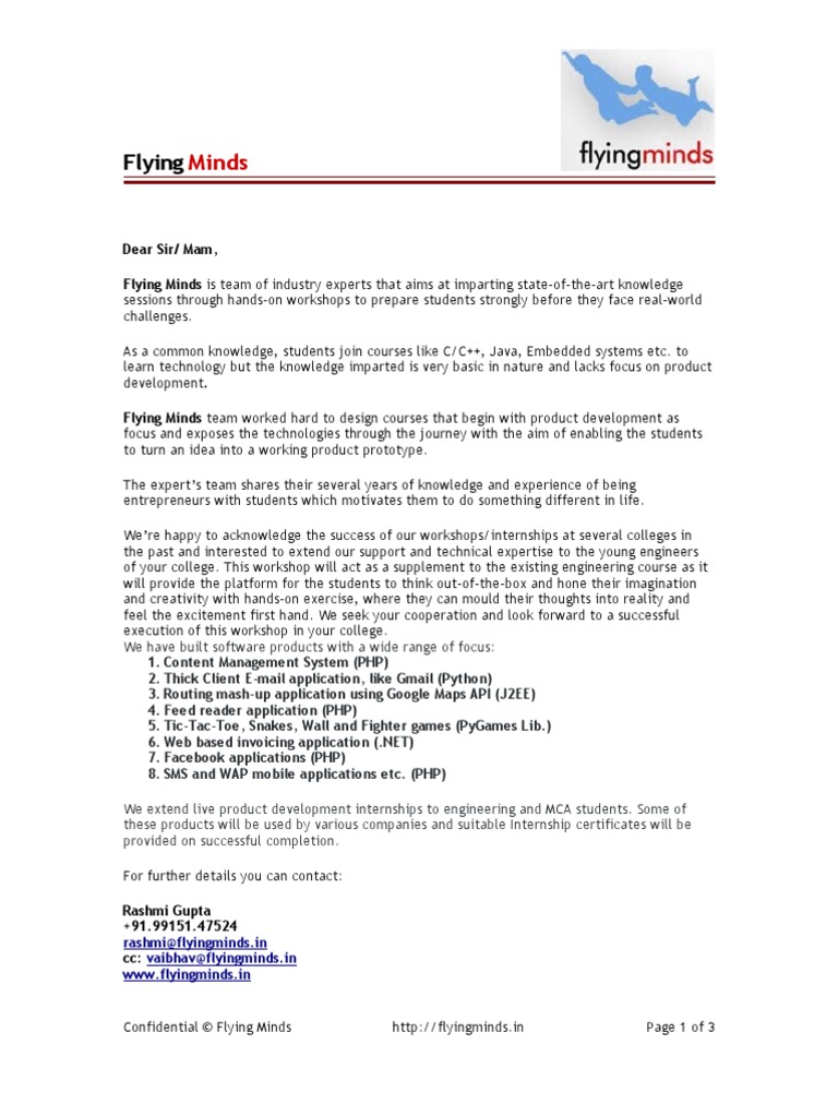 Flying Minds | PDF | Computing | Software