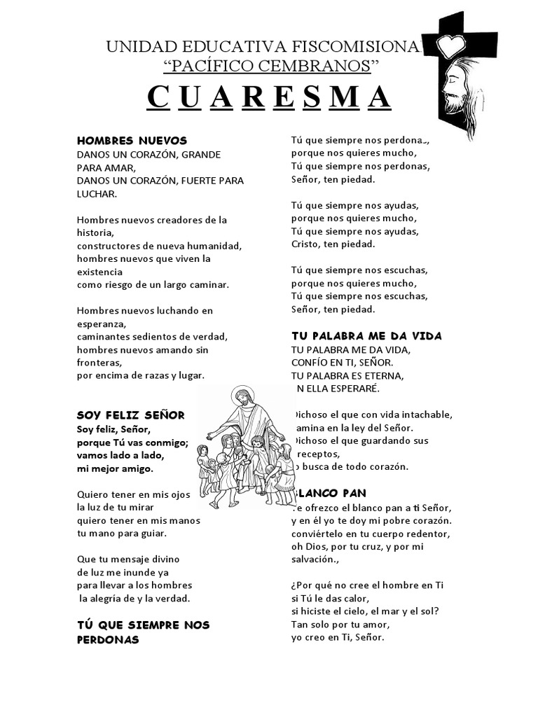 Cantos Religiosos Cuaresma | PDF | Amor | María, madre de Jesús