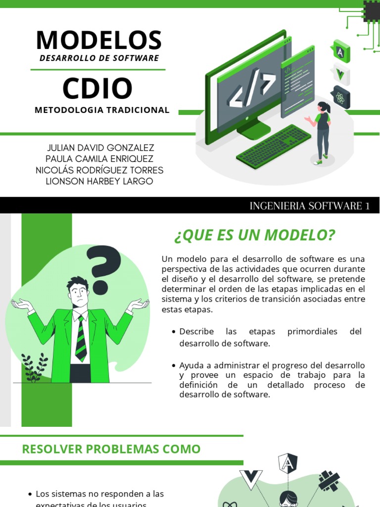 Modelos-CDIO Desarrollo de Software | PDF | Software | Ingeniería de ...