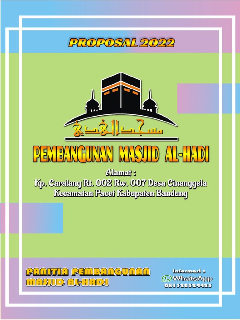 Proposal Masjid | PDF