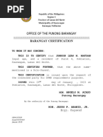 Barc Certificate | PDF