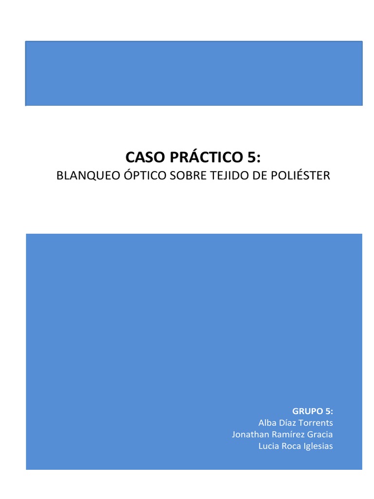 GRUPO5 Practica5 | PDF | Color | Ultravioleta