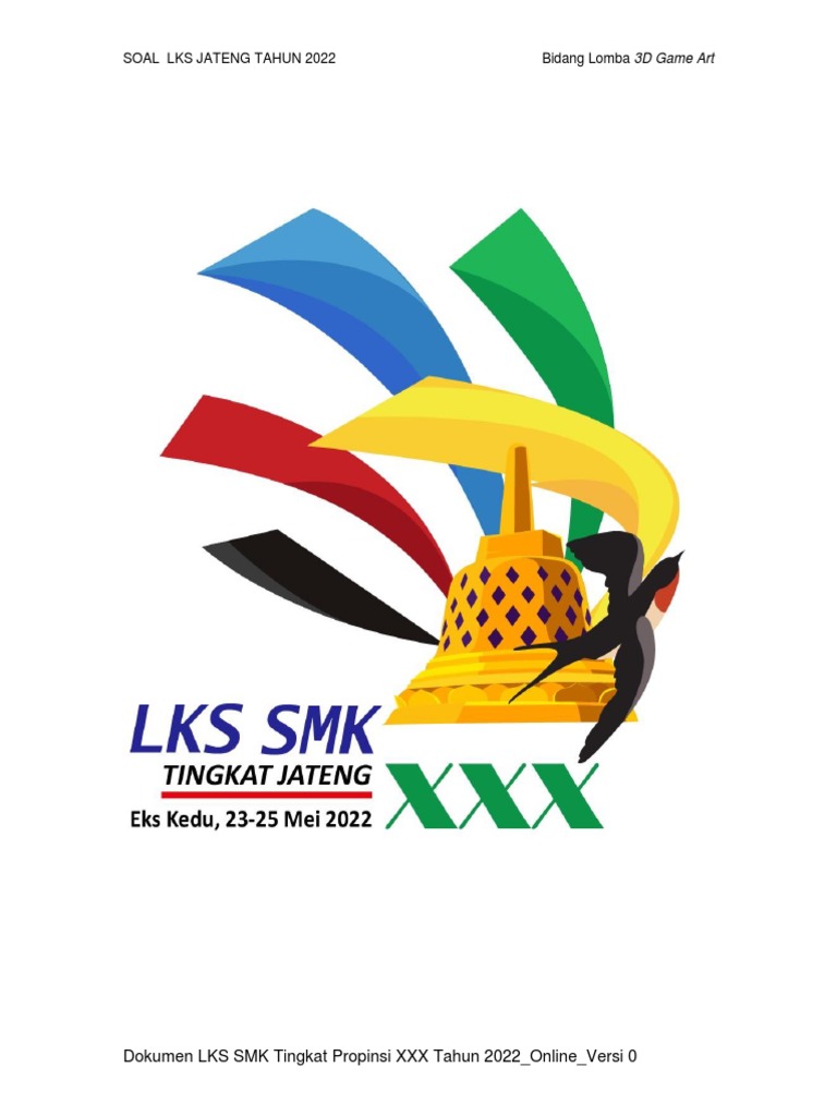 Soal - 3D - Game - Art - LKS - JATENG - 2022 | PDF | Texture Mapping ... Soal - 3D - Game - Art - LKS - JATENG - 2022 | PDF | Texture Mapping ...