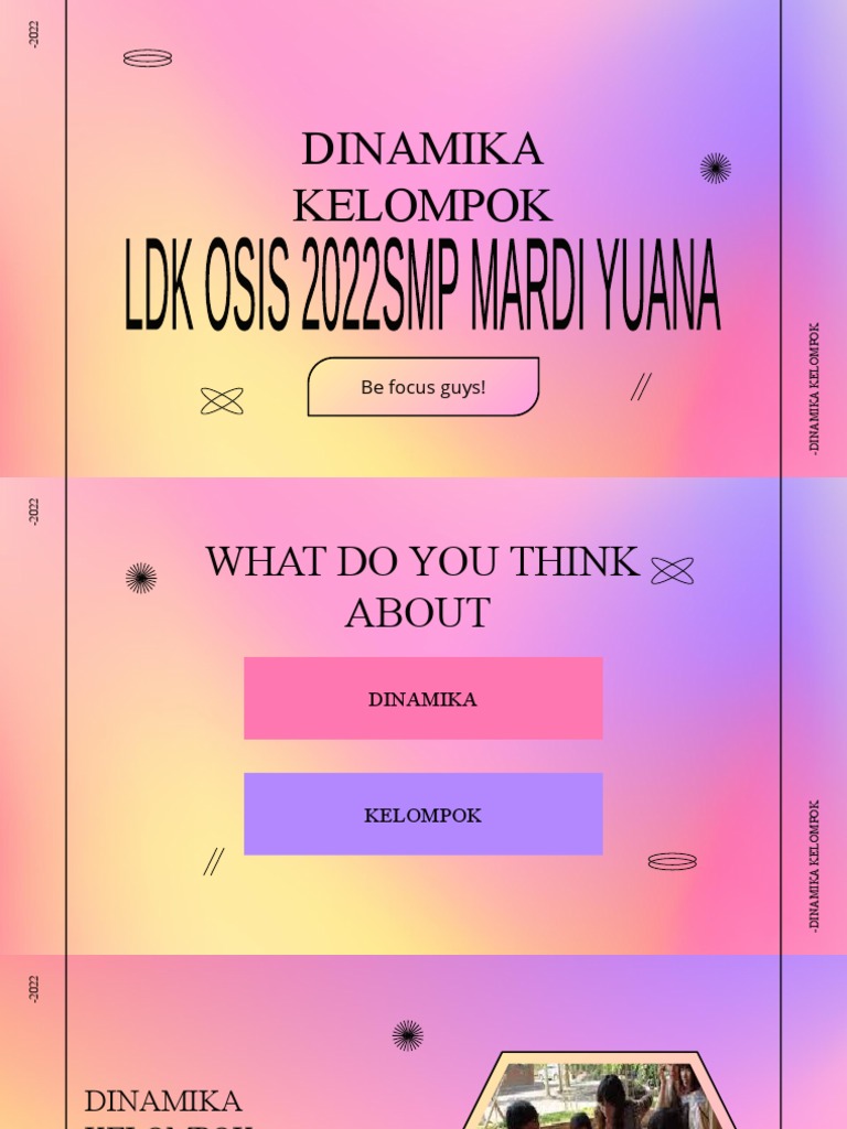 Dinamika Kelompok | PDF