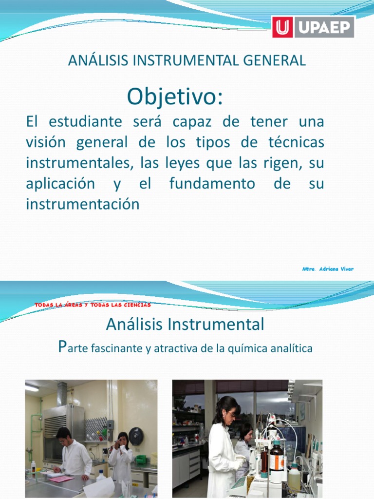 1a - Intro A Instrumental | PDF | Química analítica | Análisis
