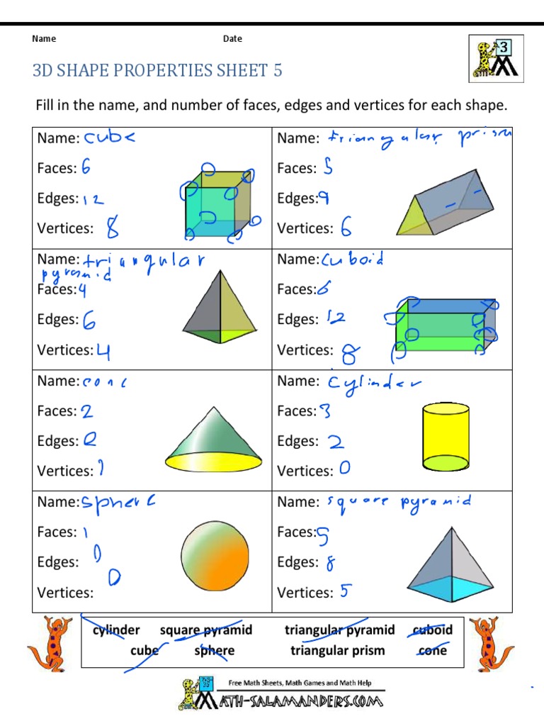 3d Shape Properties 5 | PDF
