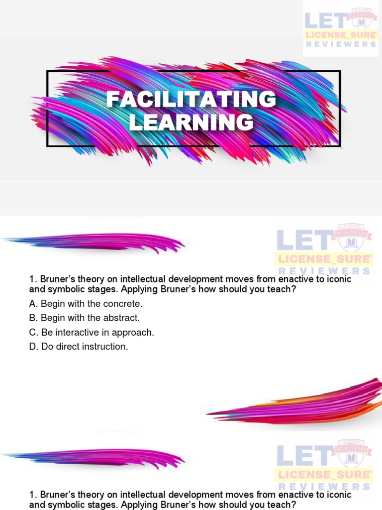 LET Reviewer - Facilitating Learning | PDF | Id | Classical Conditioning LET Reviewer - Facilitating Learning | PDF | Id | Classical Conditioning