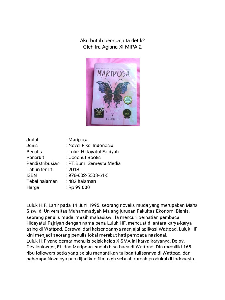 Mariposa Ira Agisna | PDF