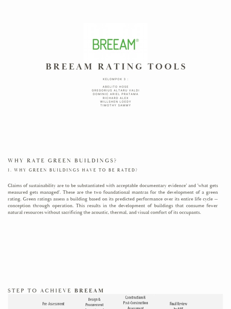 Kelompok 3 - BREEAM | PDF